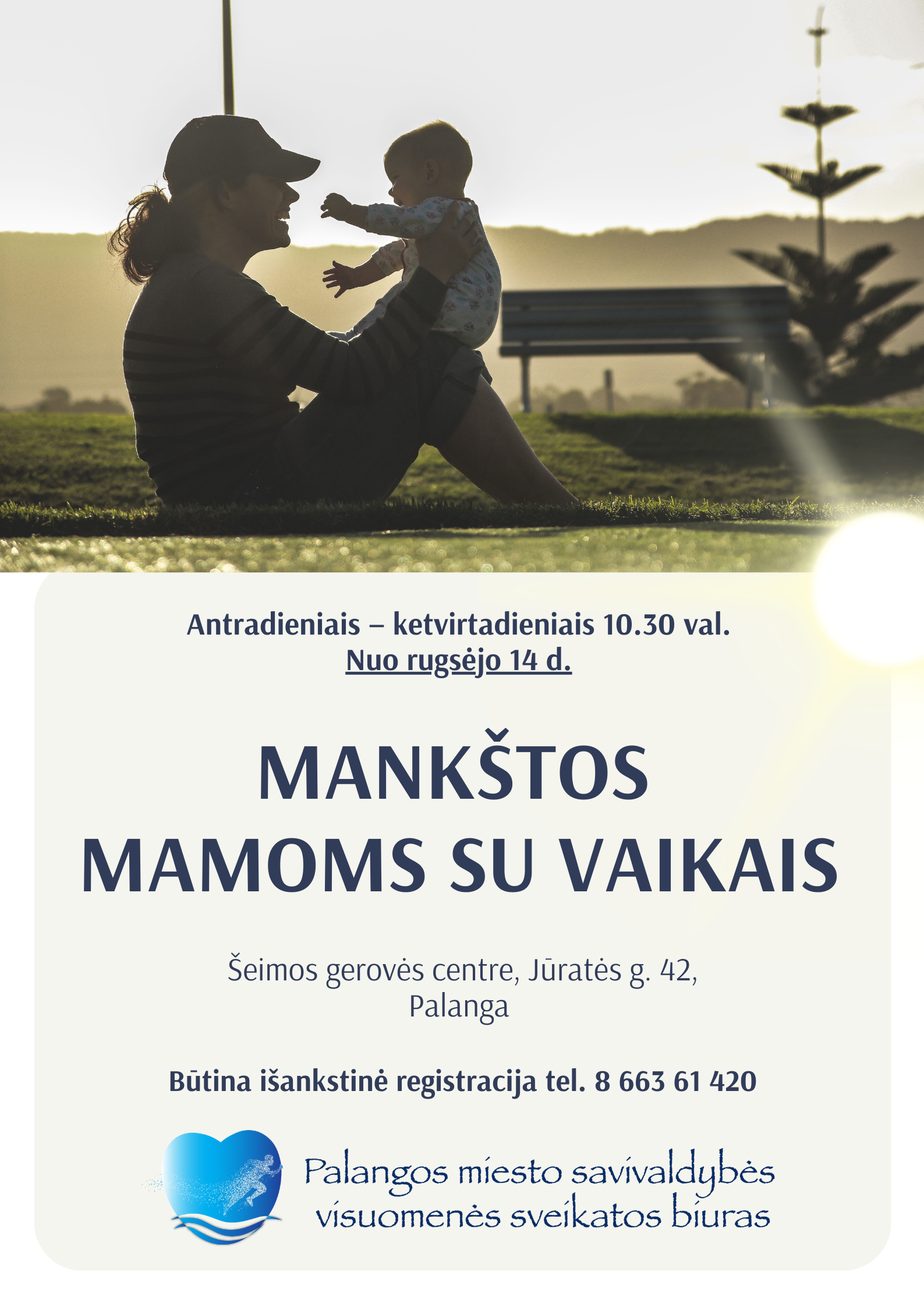 Mankštos mamoms su vaikais